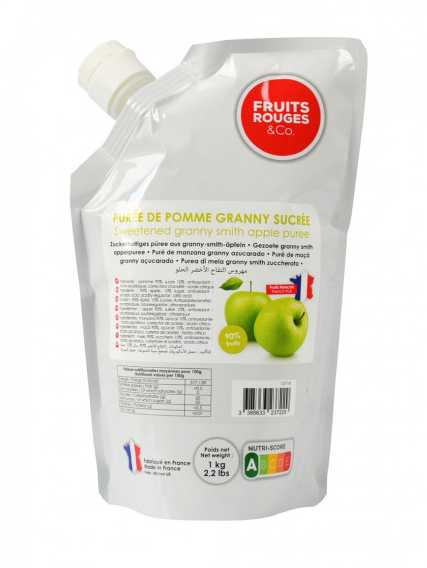 Home Chocolate Factory: Fruits Rouge Granny Smith Apple Puree 10% Sugar ...