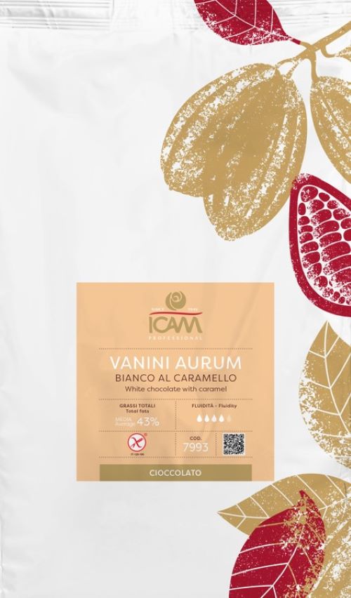 ICAM Vanini Aurum Caramel Chocolate – Premium Caramelised Couverture (1 ...