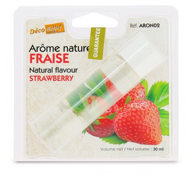 Home Chocolate Factory: Deco Relief Strawberry Natural Aroma - 30ml