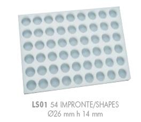 Chocoflex Silicone Mould Ø26mm – 54 Cavities | Oven & Freezer Safe