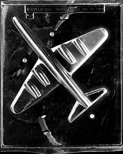 Home Chocolate Factory: Large Jet Plane Chocolate Mould - Part 2